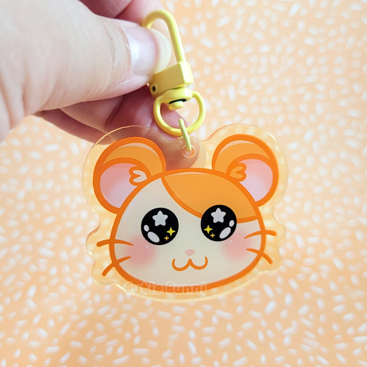 Hamtaro Acrylic Charm Keychain – Cutie Bunni