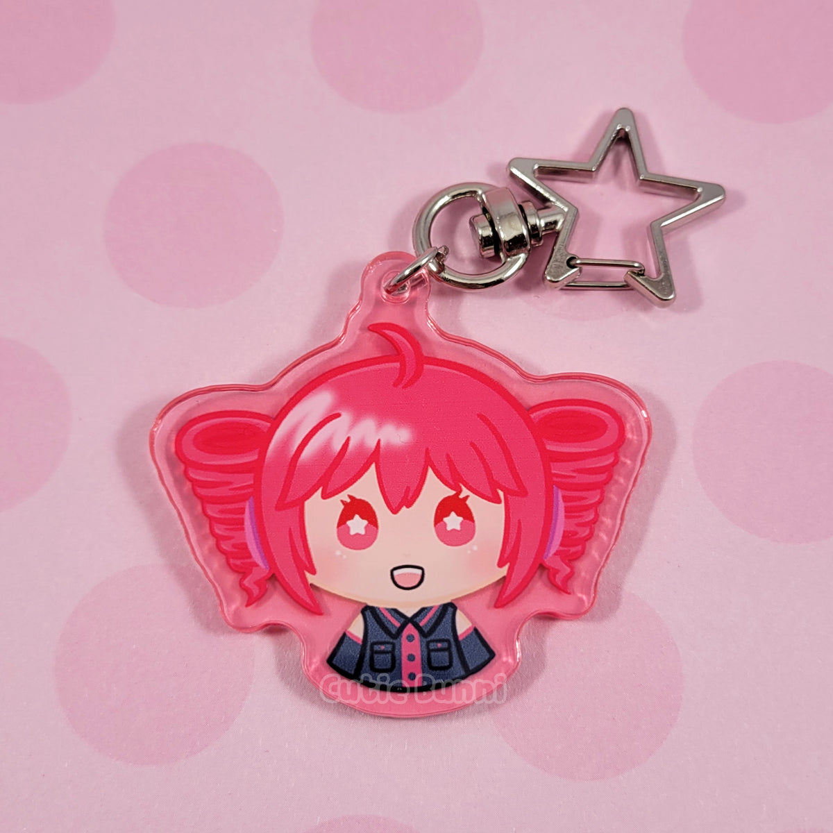 Teto Kasane Acrylic Charm Keychain – Cutie Bunni